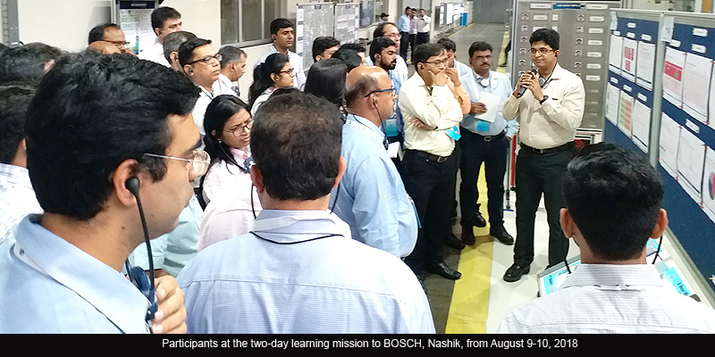 TBExG organises a two-day Tata Learning Mission to BOSCH in Nashik ...